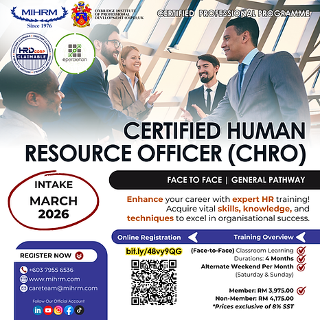 mihrm.com | Malaysia Institute of Human Resource Management